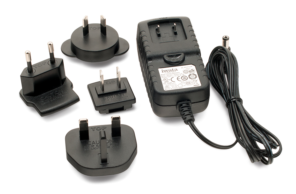 AC Power Adapter with International Plugs: Anest Iwata-Medea, Inc.