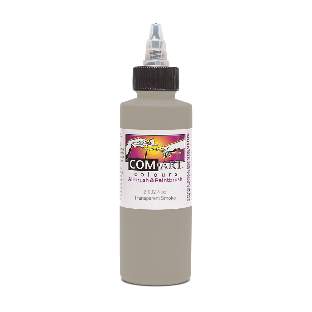 Com Art Colours Acrylic Transparent Smoke 4 oz: Anest Iwata-Medea, Inc.