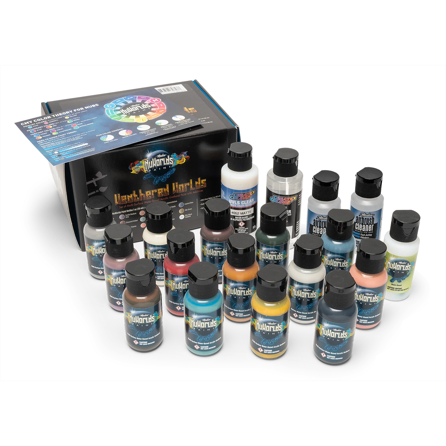 Medea NuWorlds Paint Weathered Worlds Set: Anest Iwata-Medea, Inc.