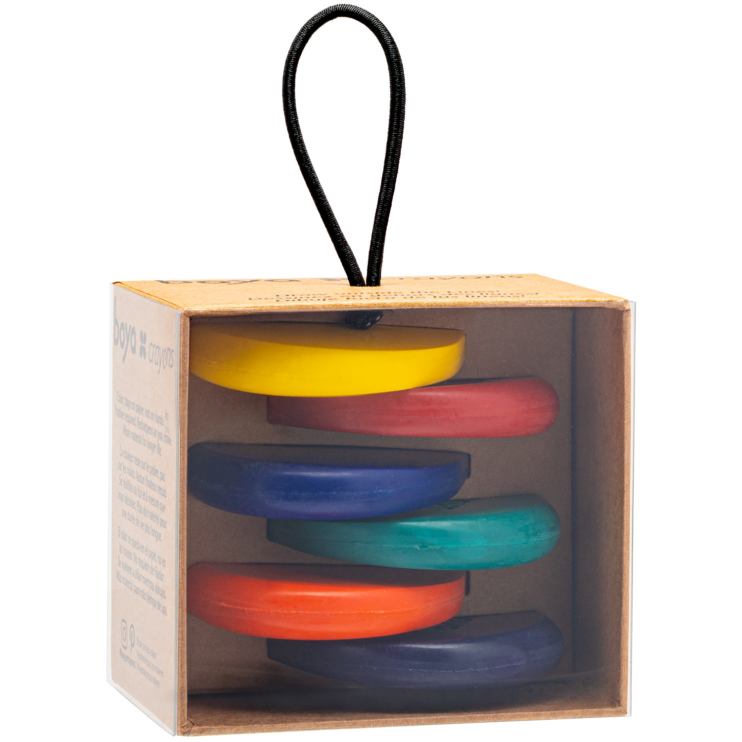 Boya Crayons Rainbow 6 Set: Anest Iwata-Medea, Inc.