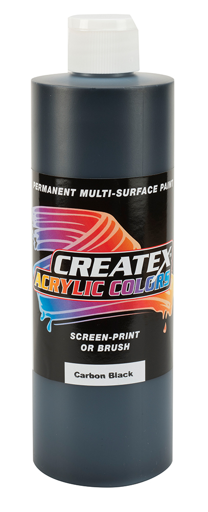 Createx Acrylic Colors Carbon Black, 16 oz.: Anest Iwata-Medea, Inc.