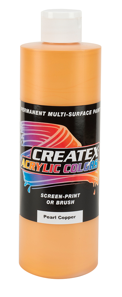 Createx Acrylic Colors Pearl Copper, 16 oz.: Anest Iwata-Medea, Inc.