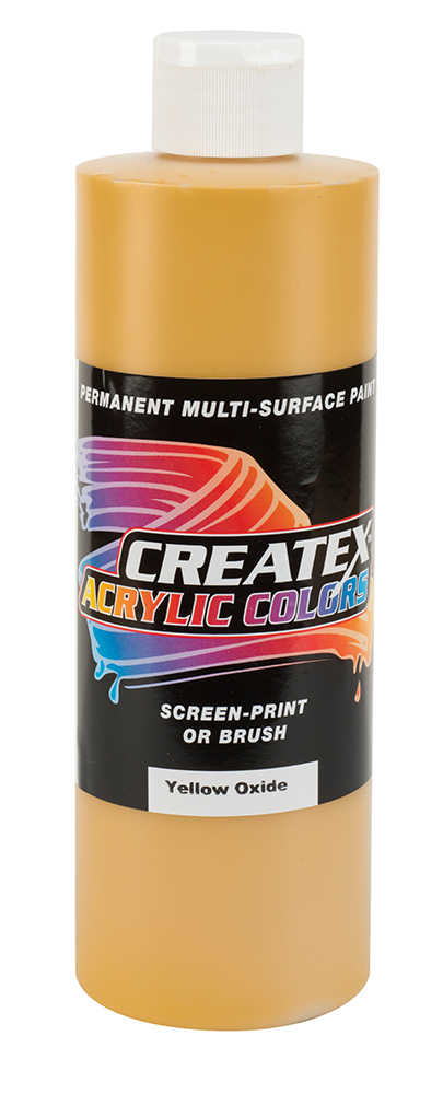 Createx Acrylic Colors Yellow Oxide, 16 oz.: Anest Iwata-Medea, Inc.