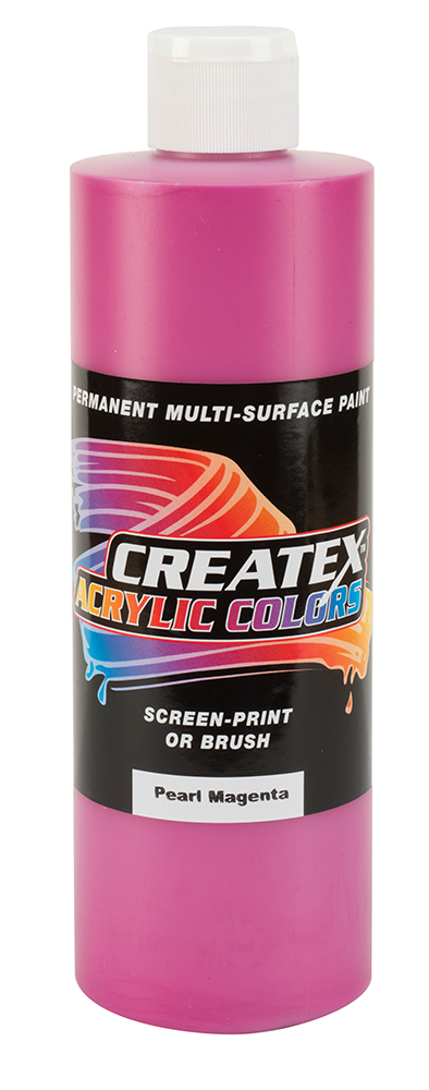 Createx Acrylic Colors Pearl Magenta, 16 oz.: Anest Iwata-Medea, Inc.