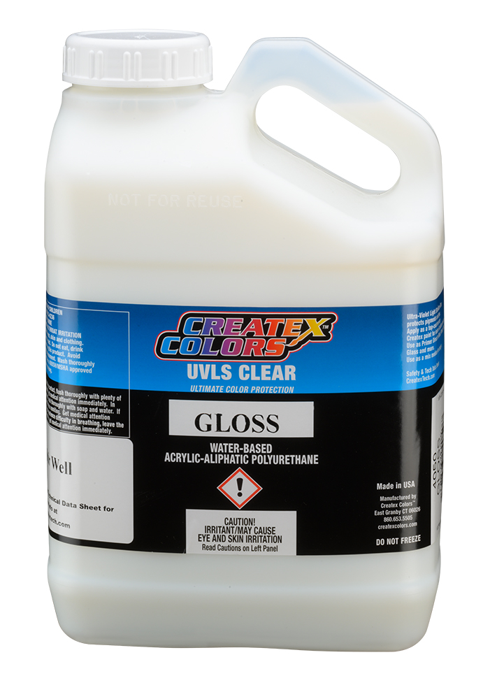 Createx UVLS Clear | Gloss, Gallon: Anest Iwata-Medea, Inc.