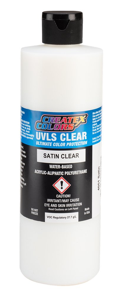 Createx UVLS Clear | Satin, 16 oz.: Anest Iwata-Medea, Inc.