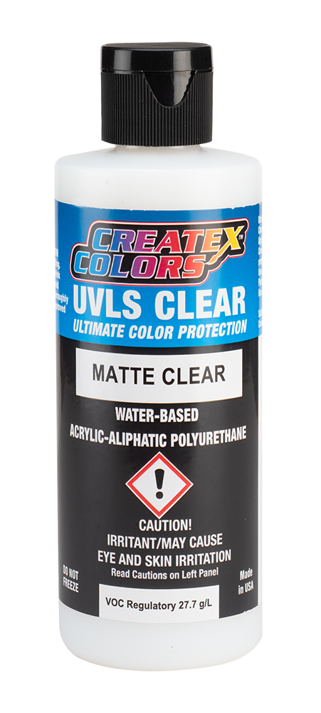 Createx UVLS Clear | Matte, 4 oz.: Anest Iwata-Medea, Inc.