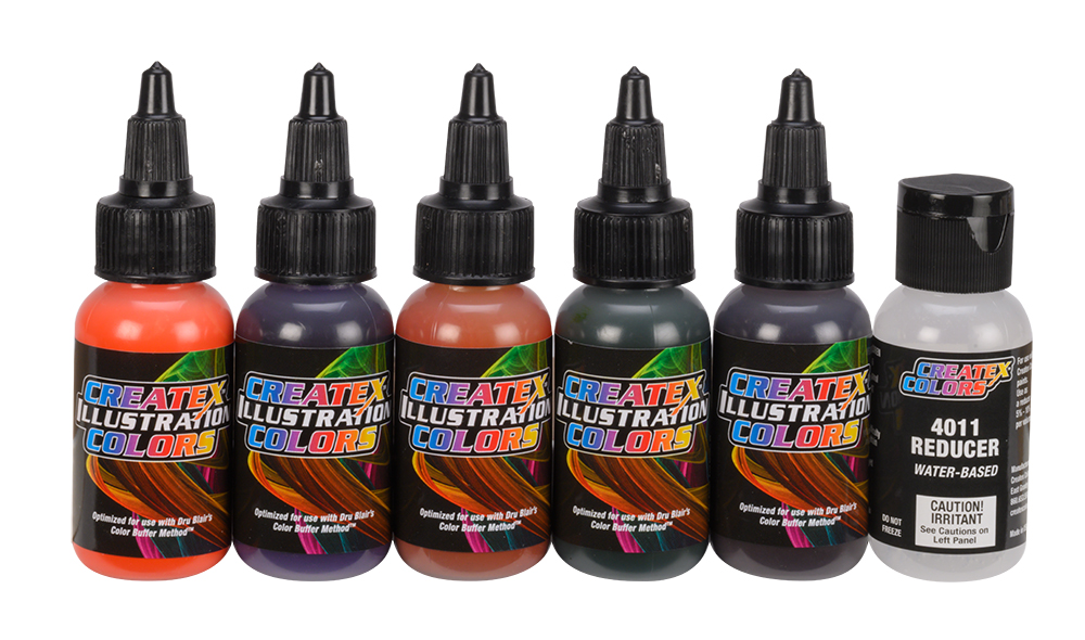 Createx Illustration Colors Secondary Set, 1 oz.: Anest Iwata-Medea, Inc.