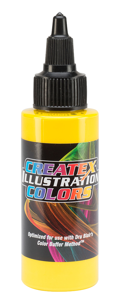 Createx Illustration Colors CMYK Yellow, 1 oz.: Anest Iwata-Medea, Inc.