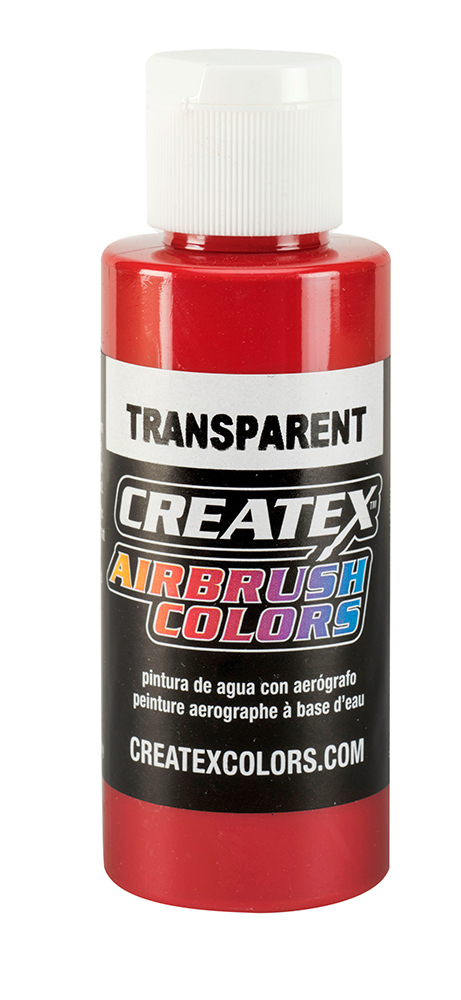 Createx Airbrush Colors Transparent Brite Red, 2 oz.: Anest Iwata-Medea ...