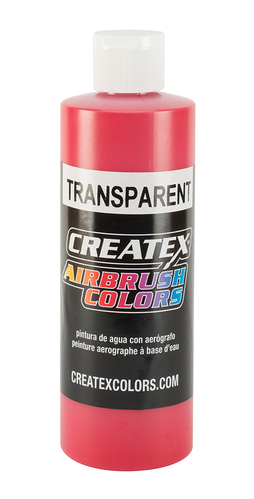 Createx Airbrush Colors Transparent Brite Red, 8 oz.: Anest Iwata-Medea ...