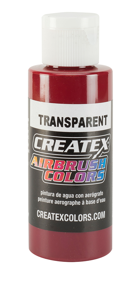 Createx Airbrush Colors Transparent Deep Red, 2 oz.: Anest Iwata-Medea ...