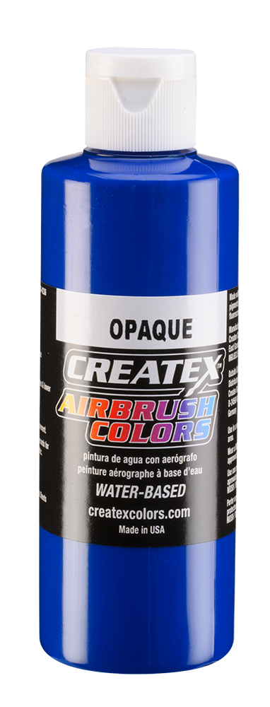 Createx Airbrush Colors Opaque Blue, 4 oz.: Anest Iwata-Medea, Inc.