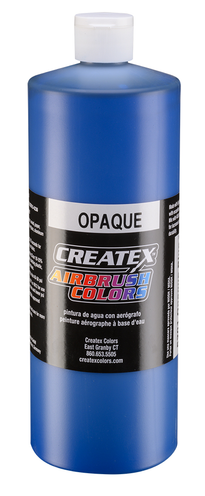 Createx Airbrush Colors Opaque Blue, 32 oz.: Anest Iwata-Medea, Inc.