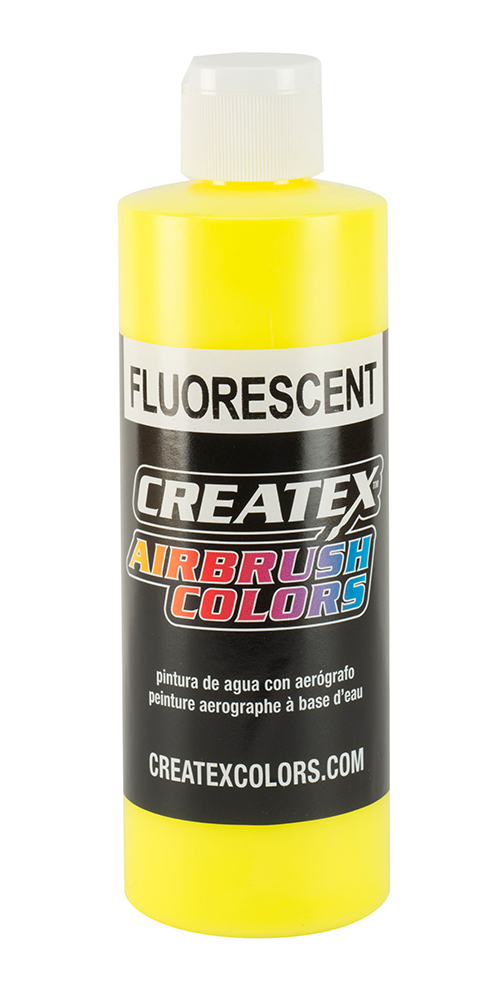 Createx Airbrush Colors Fluorescent Yellow, 8 oz.: Anest Iwata-Medea, Inc.