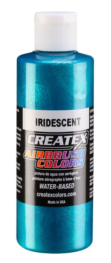 Createx Airbrush Colors Iridescent Turquoise, 4 oz.: Anest Iwata-Medea ...