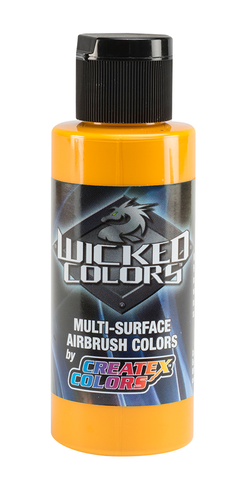 Createx Wicked Colors Golden Yellow, 2 oz.: Anest Iwata-Medea, Inc.