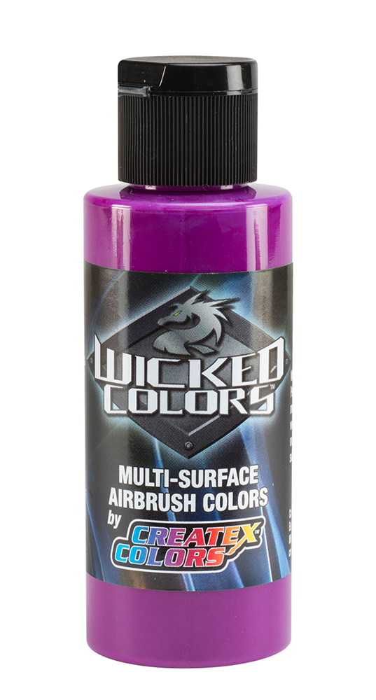 Createx Wicked Colors Fluorescent Purple, 2 oz.: Anest Iwata-Medea, Inc.