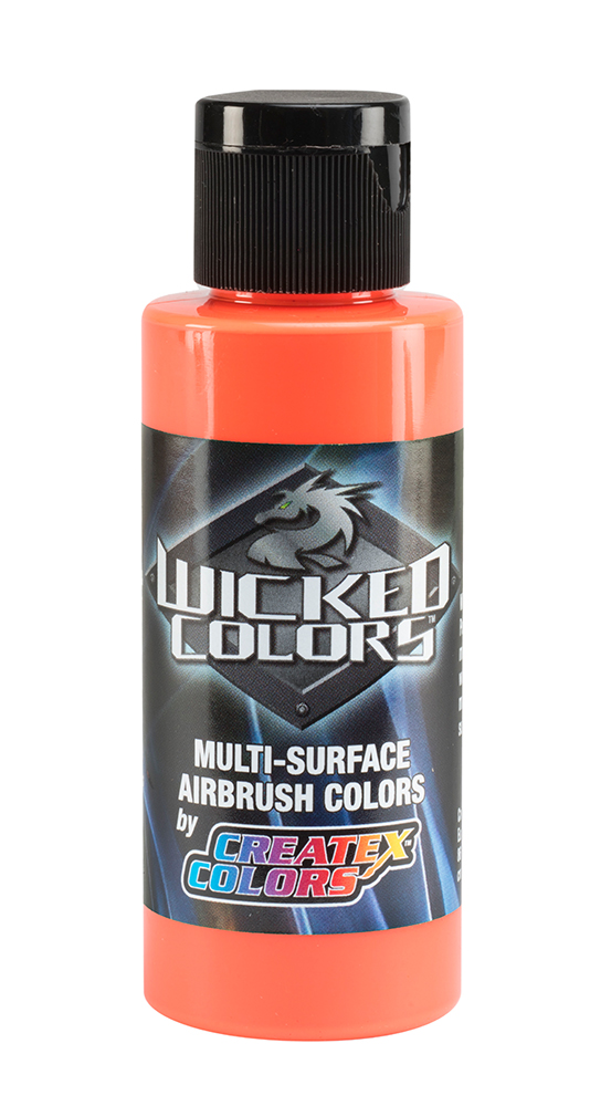 Createx Wicked Colors Fluorescent Orange, 2 oz.: Anest Iwata-Medea, Inc.