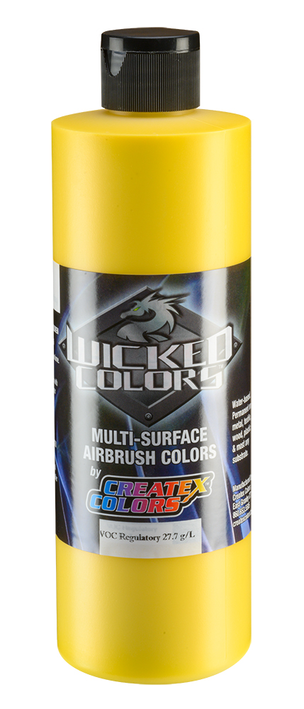 Createx Wicked Colors Pearl Yellow, 16 oz.: Anest Iwata-Medea, Inc.