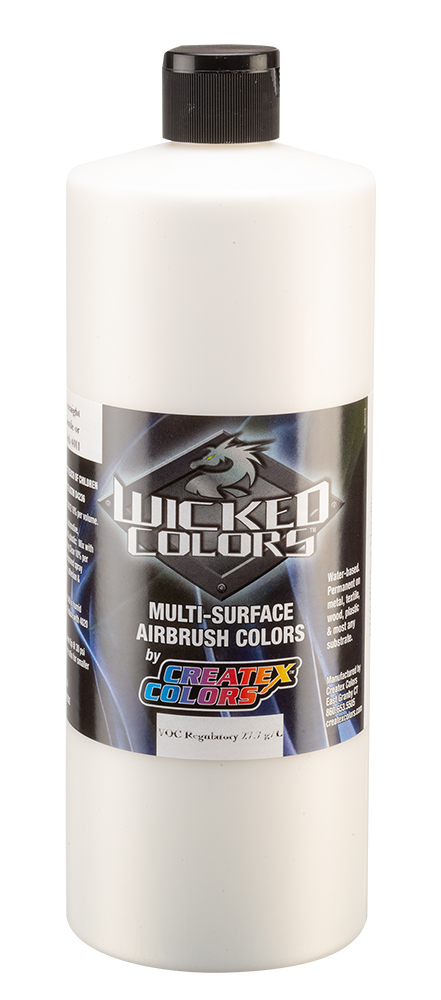Createx Wicked Colors Metallic White (Coarse), 32 oz.: Anest Iwata ...