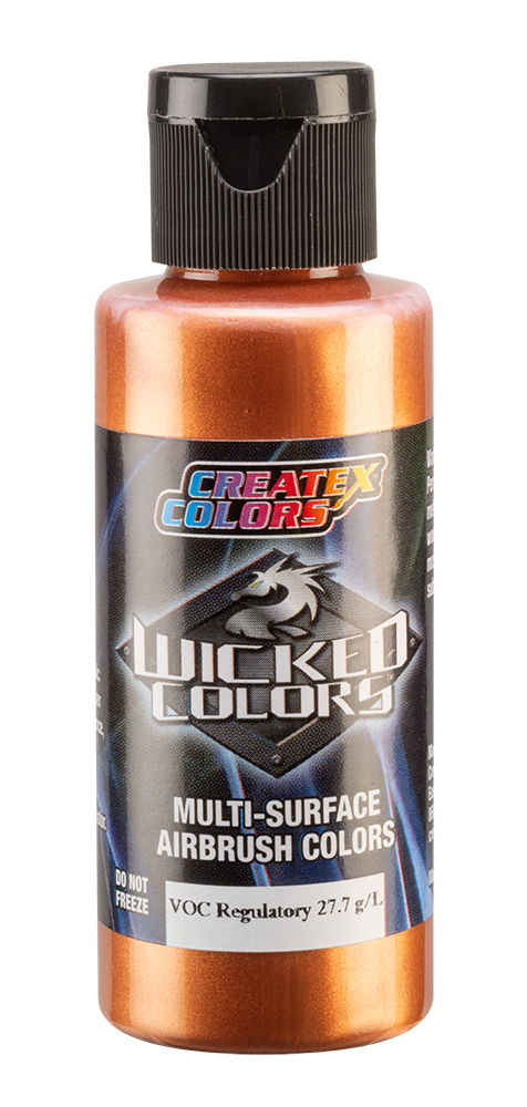 Createx Wicked Colors Metallic Copper, 2 oz.: Anest Iwata-Medea, Inc.