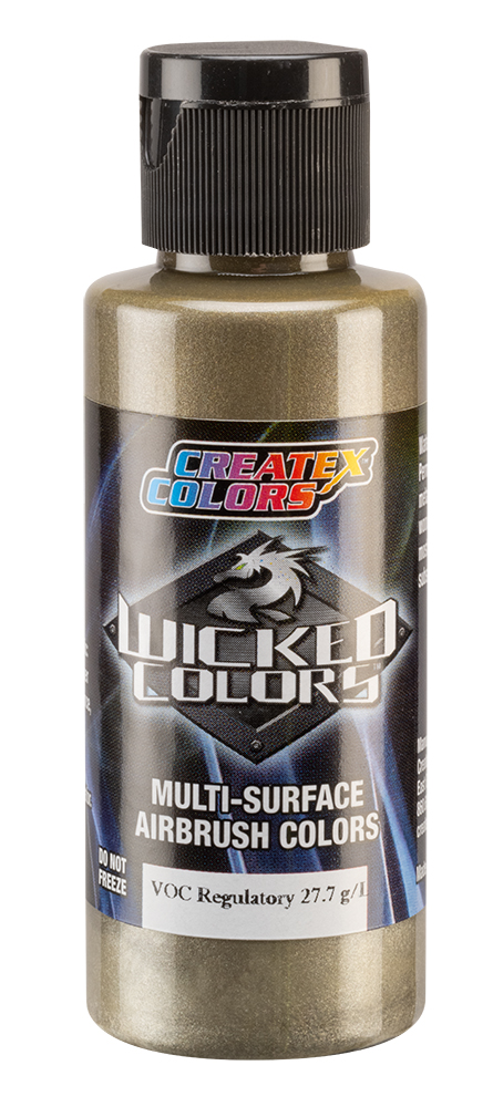Createx Wicked Colors Metallic Pewter, 2 oz.: Anest Iwata-Medea, Inc.