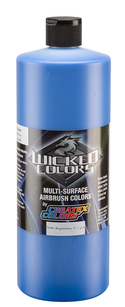 Createx Wicked Colors Pearl Electric Blue, 32 oz.: Anest Iwata-Medea, Inc.