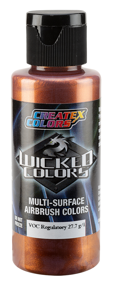 Createx Wicked Cosmic Sparkle Copper, 2 oz.: Anest Iwata-Medea, Inc.