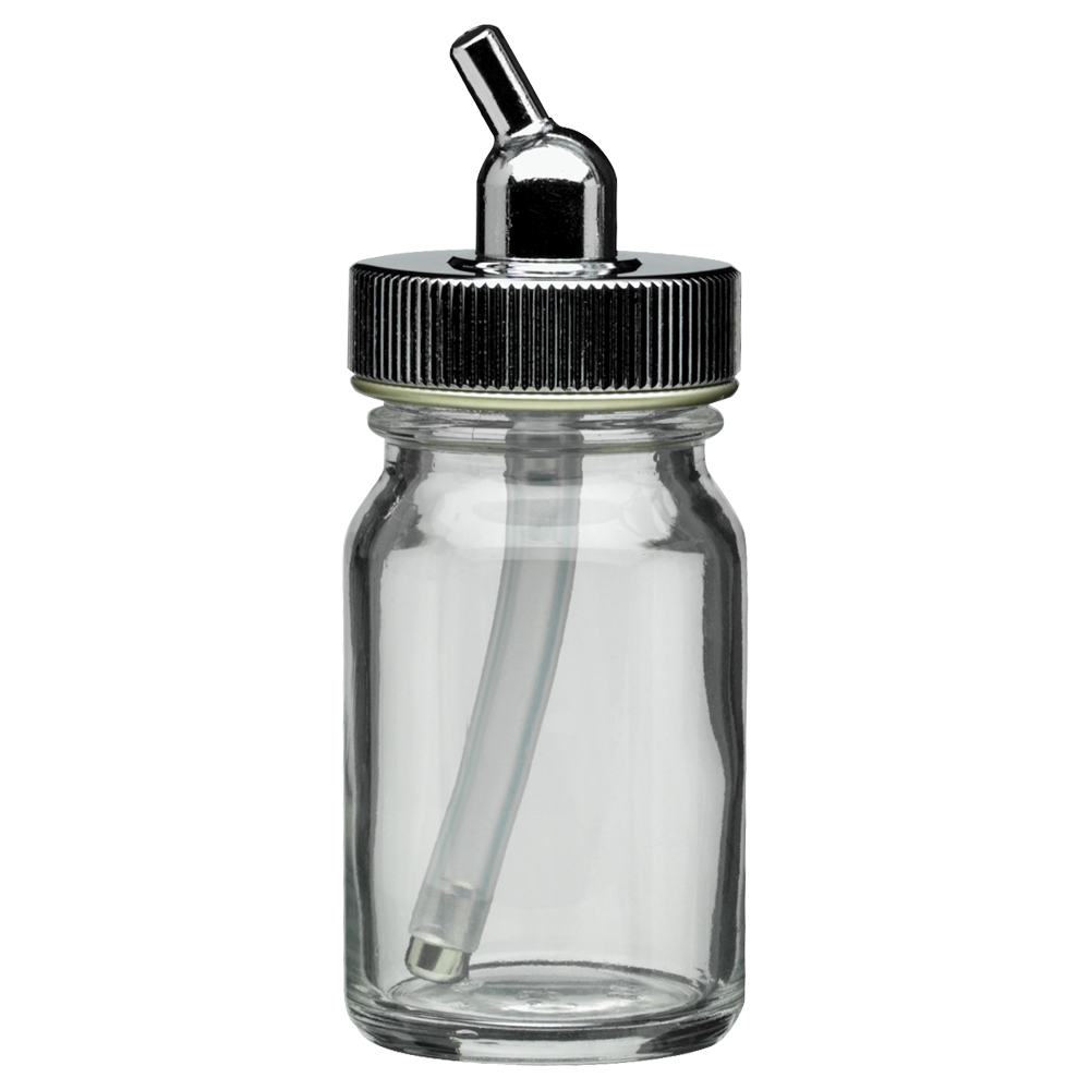 Glass Bottle with Metal Adaptor Cap (0.68 oz / 20 ml): Anest Iwata ...