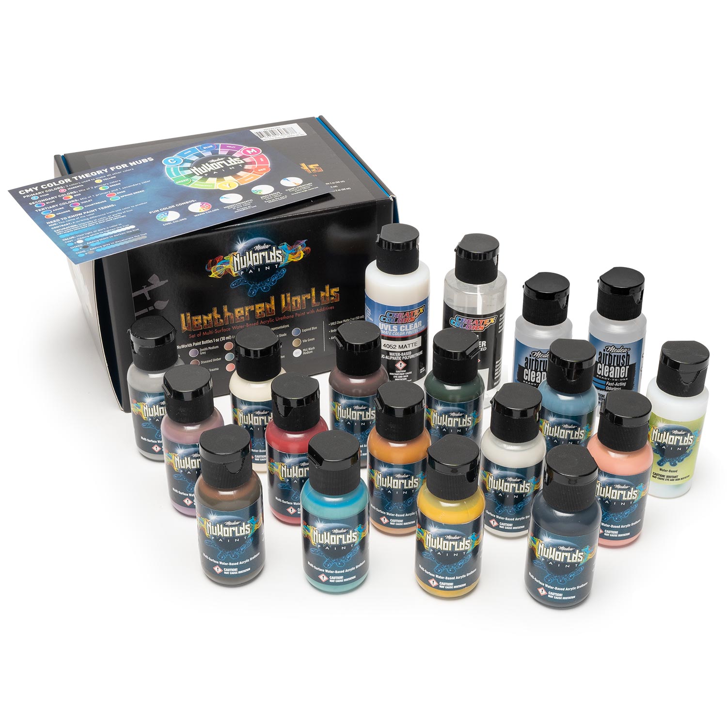 Medea NuWorlds Paint Weathered Worlds Set: Anest Iwata-Medea, Inc.